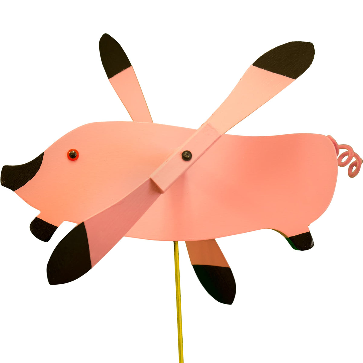 Flying Pig Whirlybird Wind Spinner — Homestead Traditions